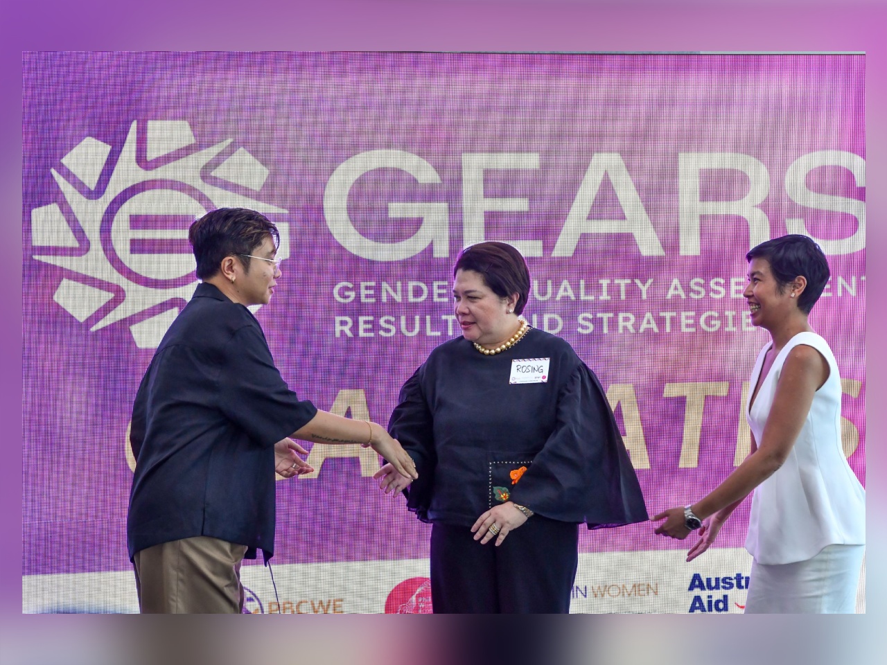 SGV is recognized for gender equality assessment at PBCWE meeting | SGV ...