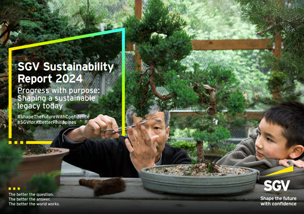 Sustainability Report - Publications | SGV & Co. | EY | Professional ...