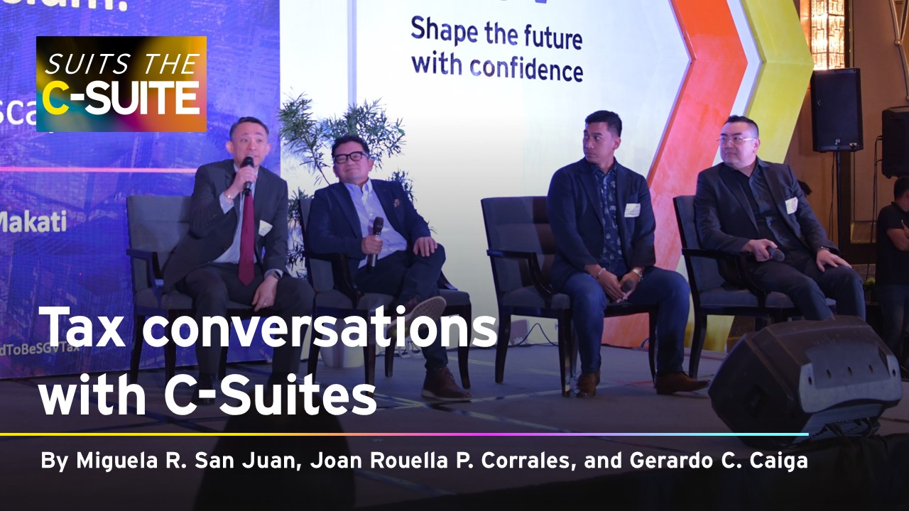 Tax conversations with C-Suites | SGV & Co. | EY | Professional ...