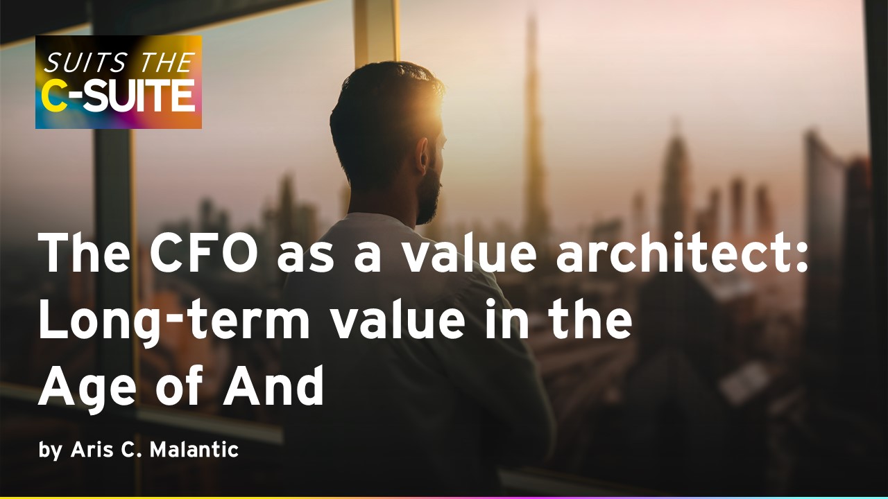 The CFO as a value architect: Long-term value in t | SGV & Co. | EY ...