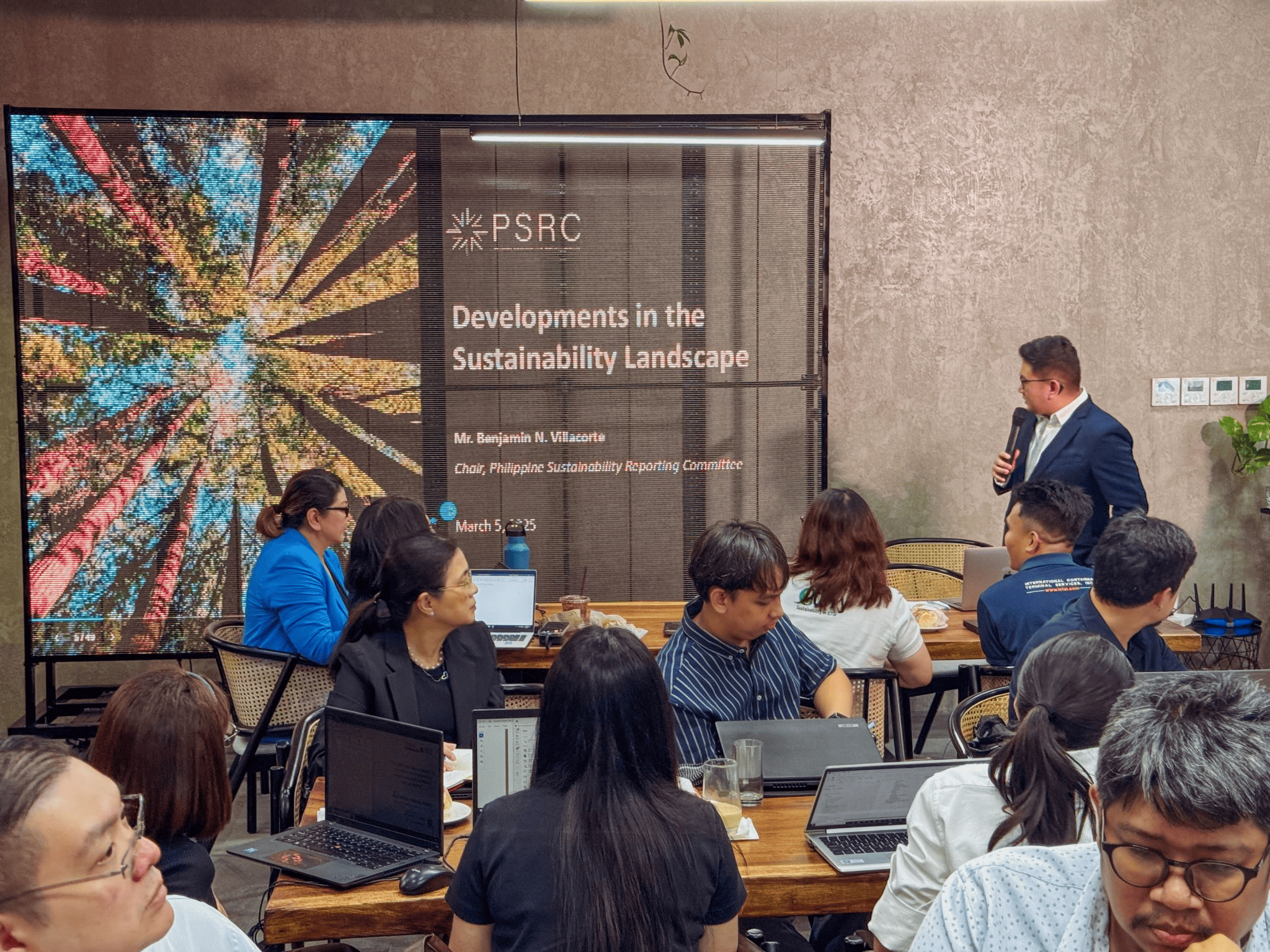 Benjamin N. Villacorte speaks at beta testing of S | SGV & Co. | EY ...