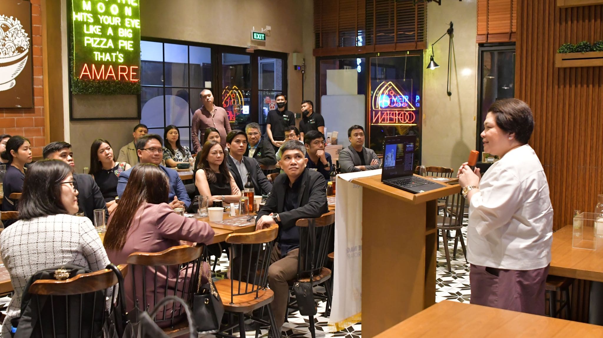 Rossana A. Fajardo delivers keynote address at AIM | SGV & Co. | EY ...
