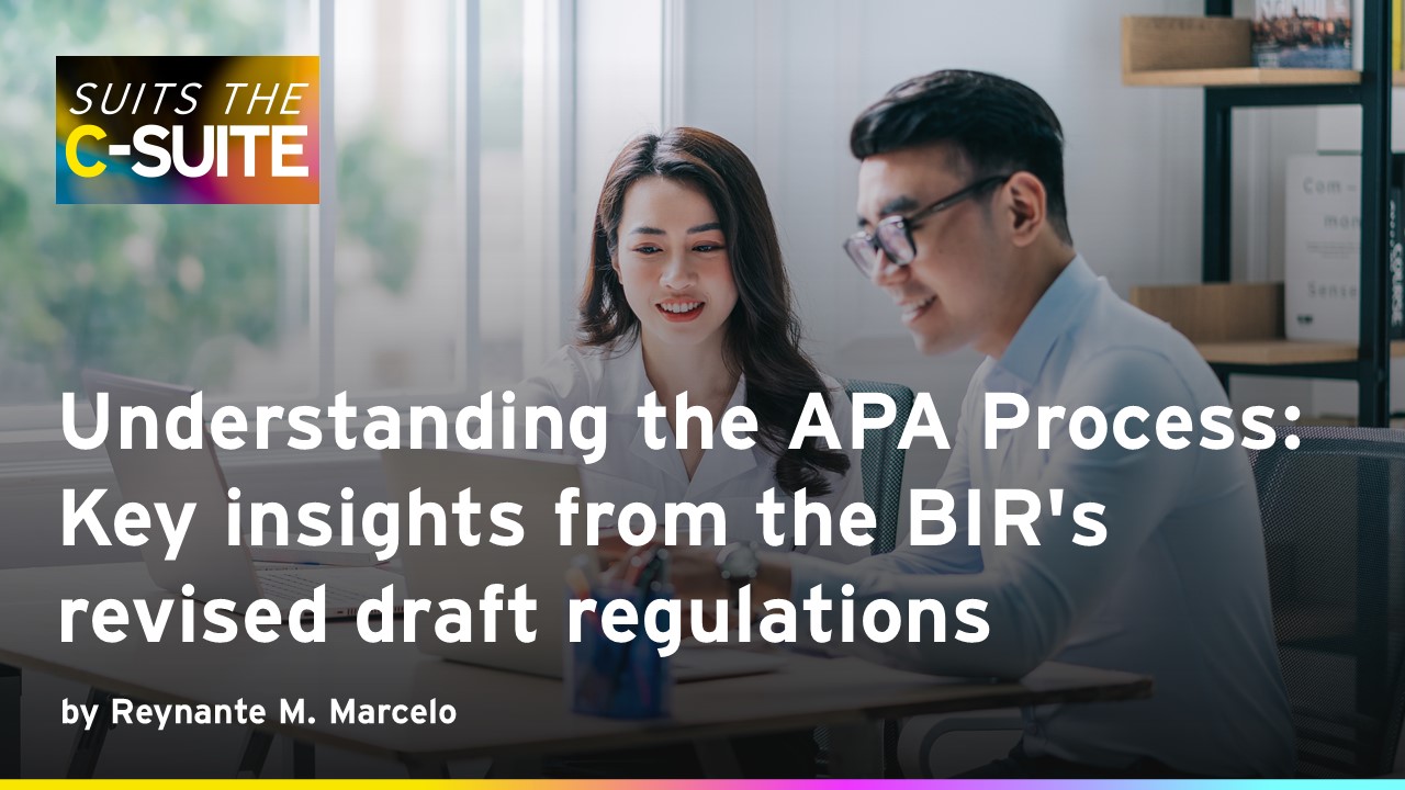 Understanding the APA Process: Key insights from t | SGV & Co. | EY ...